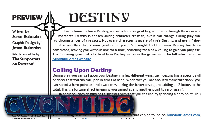 March of Destiny - Minotaur Games